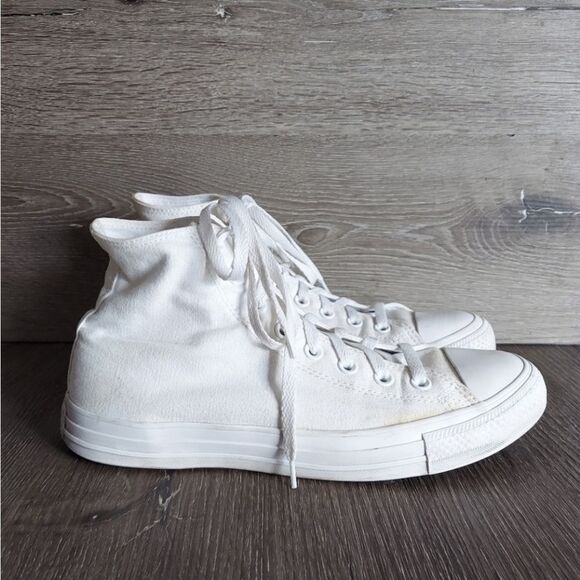 Converse | Shoes | Converse Chuck Taylor All Star Prohigh Triple White ...